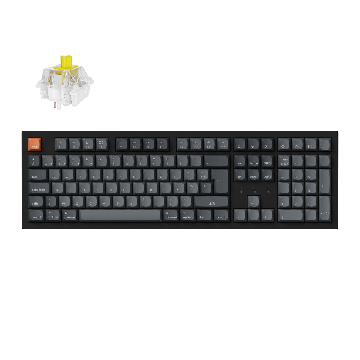 Keychron K10 Max QMK Wireless Mechanical Keyboard ISO Layout Collectio ...